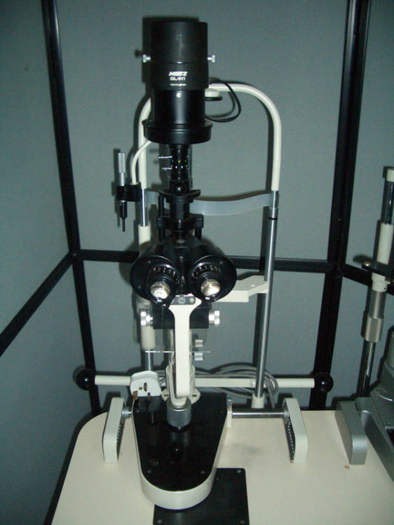 Nietz Slit Lamp, Keratometer and Motorized Table | Used Slit Lamps ...