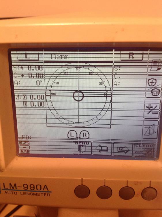 Nidek LM-990A Focimeter | Used Focimeters | Ophthalmic Equipment | Used ...