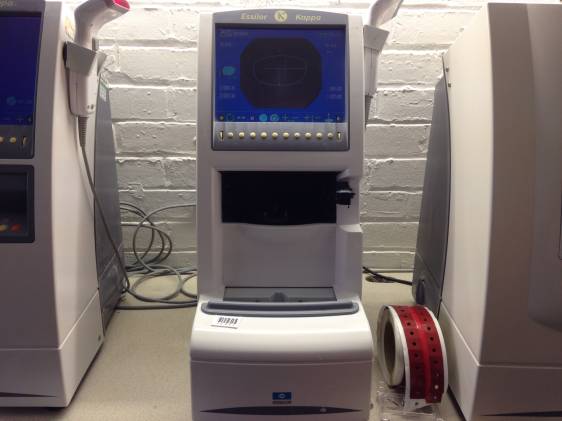 Essilor Kappa Edger, Tracer and Blocker system | Used Lens Edgers | Lab ...