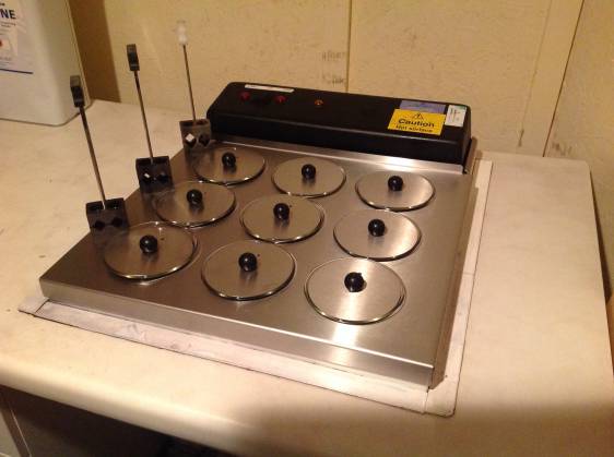 9 Pot Tint Bath | Used Tint Baths | Lab Equipment | Used Optical ...