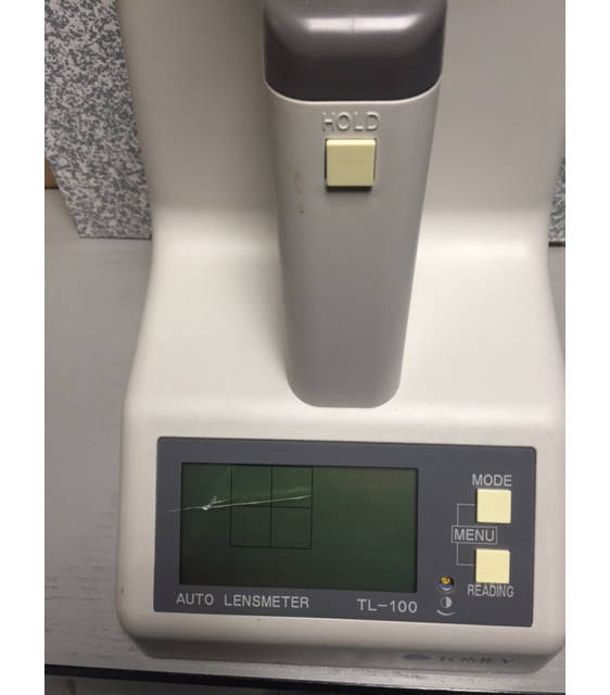 Tomey Lensmeter TL-100 | Used Focimeters | Ophthalmic Equipment | Used ...