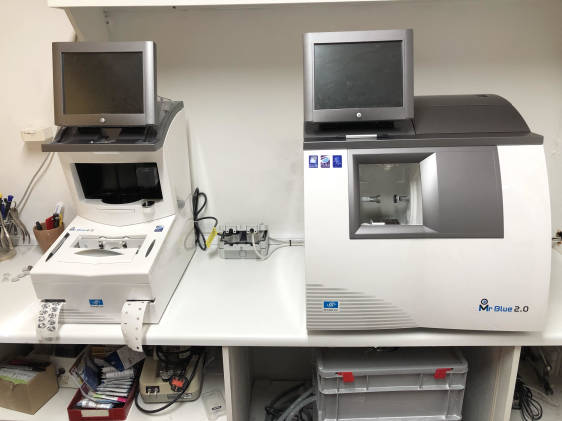 ESSILOR MR. BLUE SYSTEM | Used Lens Edgers | Lab Equipment | Used ...