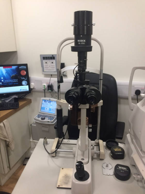 Nidek 250 slit lamp/Keratometer/Focimeter | Used Slit Lamps ...