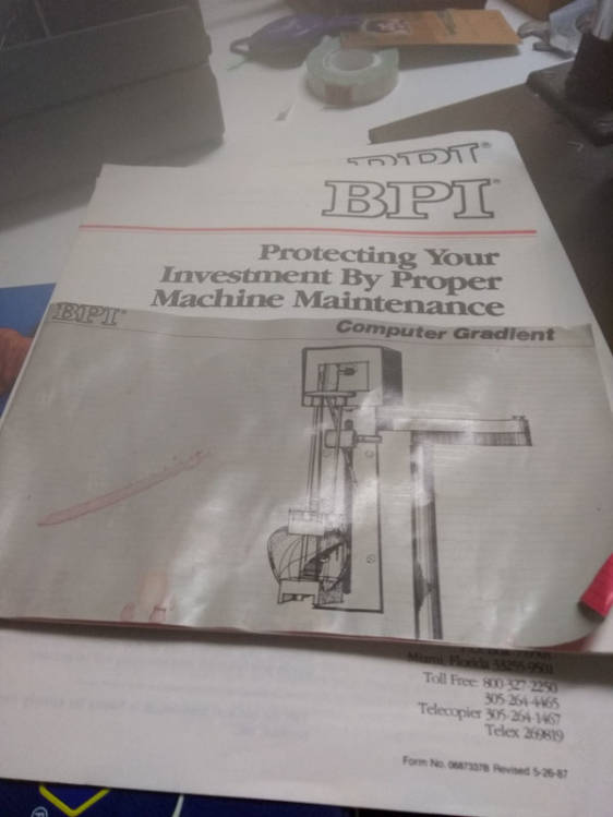 Computer gradient by BPI | Used Lab Accessories | Lab Equipment | Used ...