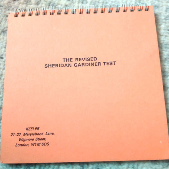 Sheridan Gardiner Test | Used Accessories | Ophthalmic Equipment | Used ...