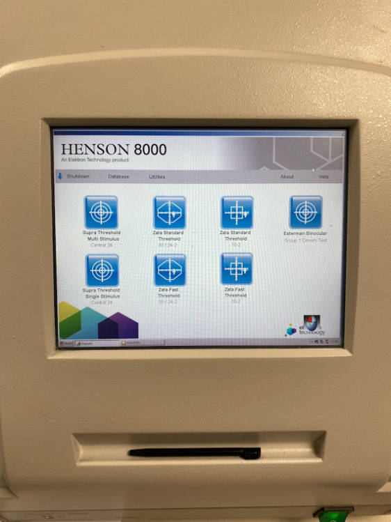 Henson 8000 Field Screener, Table and Printer | Used Visual Screeners ...
