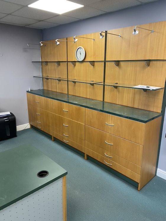 Reception Drawer Unit | Cupboard & Draws | Fixtures & Fittings | Used ...