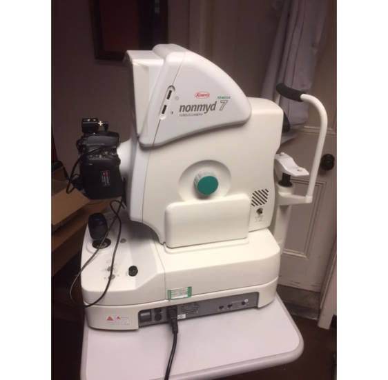 Kowa NonMyd 7 with electric table and computer | Used Fundus Camera ...
