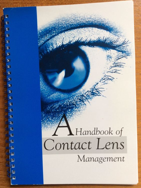 A Handbook of Contact Lens Management | Used Books & Posters ...