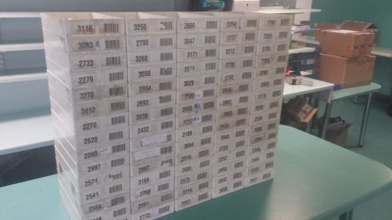 White Ophthalmic Lens Trays | Used Lab Accessories | Lab Equipment ...