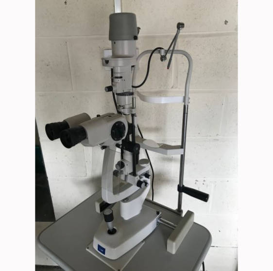 CSO SL 990/5 with Topcon table | Used Slit Lamps | Ophthalmic Equipment ...