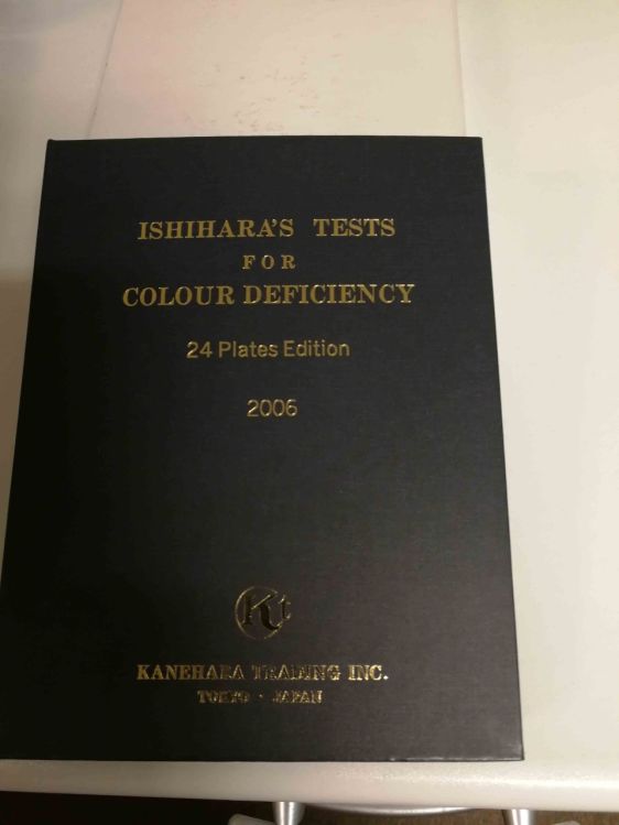 Ishihara Colour Vision Test 2006 | Used Ishihara Tests | Ophthalmic ...