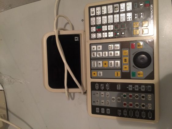 Control panel for RT-1200 | Used Refractorhead | Ophthalmic Equipment ...