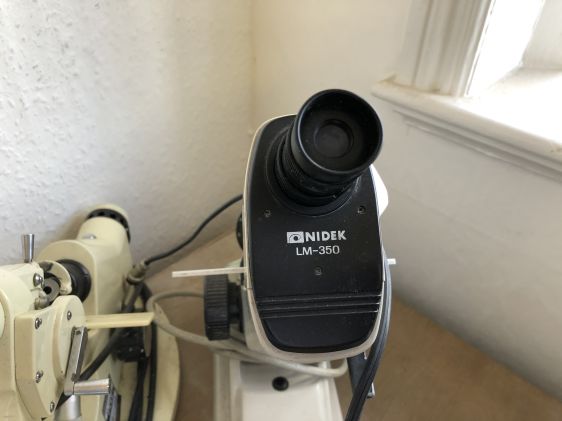 Nidek LM-350 focimeter & another focimeter | Used Focimeters ...