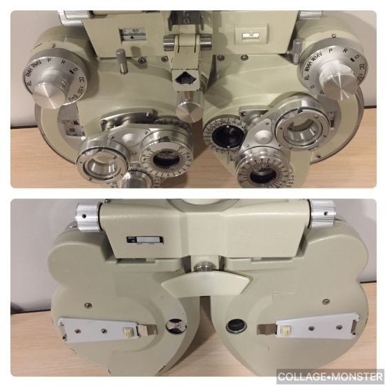 Manual phoropter BR-7 | Used Refractorhead | Ophthalmic Equipment ...