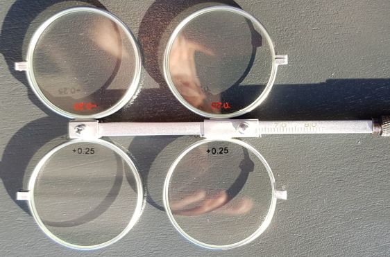 0.25 Confirmation test DOUBLE pd scale | Used Confirmation Test/Cyl's ...