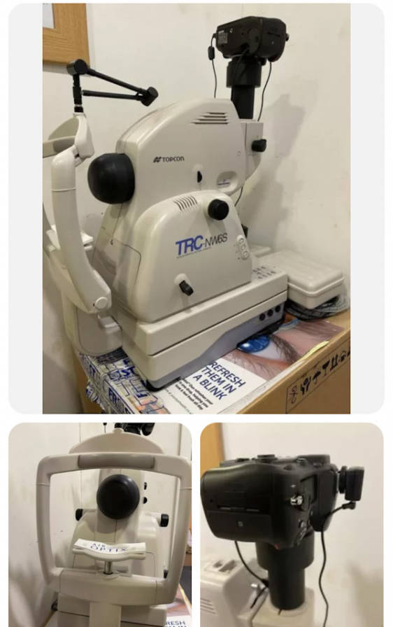 Topcon Fundus Camera NW6S bundle | Used Fundus Camera | Ophthalmic ...