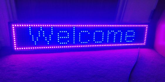 Digital LED sign | Fittings | Fixtures & Fittings | Used Optical ...