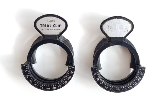 Keeler Halberg Trial Frame Clips. | Used Trial Frames | Ophthalmic ...