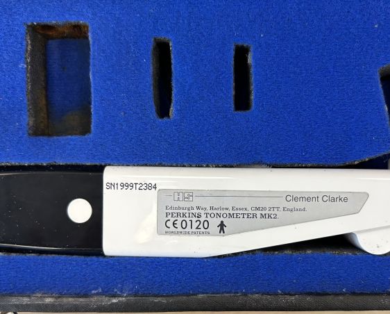 Perkins Hand Held Applanation Tonometer Mk2 | Used Tonometer Portable ...