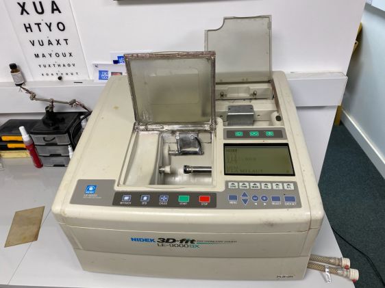 Nidek 3D Fit LE-9000SX Patternless Edger | Used Lens Edgers | Lab Equipment | Used Optical ...