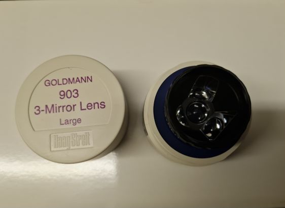 Goldmann gonio mirror lens | Used Volk & Ocular Lenses | Ophthalmic ...
