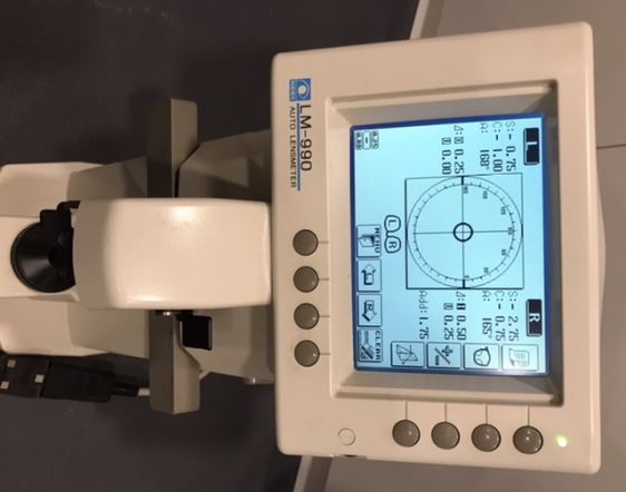 Nidek autolensmeter LM-990 | Used Autolensmeters | Lab Equipment | Used Optical Equipment and ...