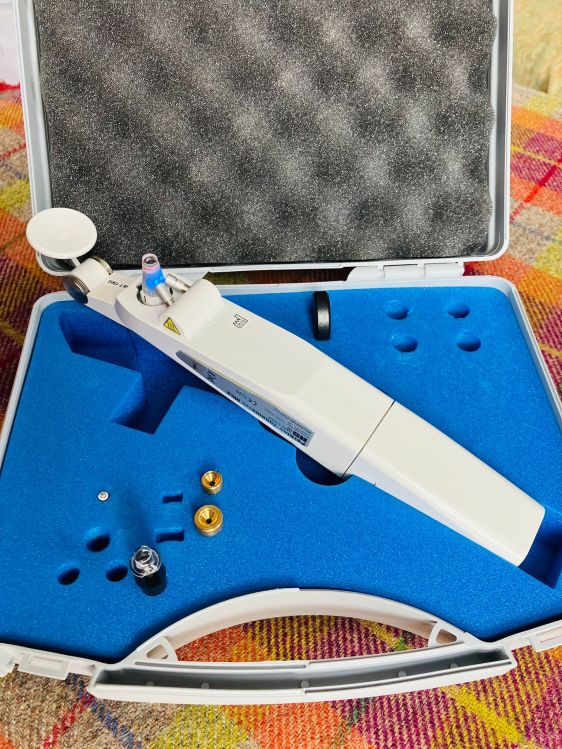Perkins Hand Held Tonometer MK2 with Case | Used Tonometer Portable ...