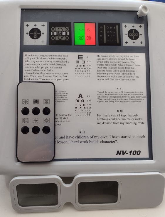 Electronic near vision unit | Used Near Vision Units | Ophthalmic ...