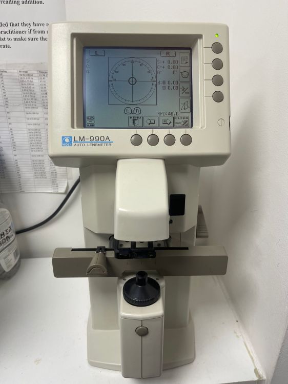 Nidek LM-990A | Used Autolensmeters | Lab Equipment | Used Optical Equipment and Ophthalmic ...