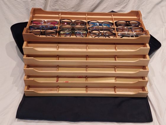 Domicilairy frame case c/w with Test chart | Used Domiciliary Items ...