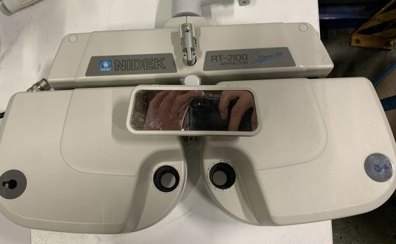 Nidek auto phoropter RT-2100 | Used Refractorhead | Ophthalmic ...