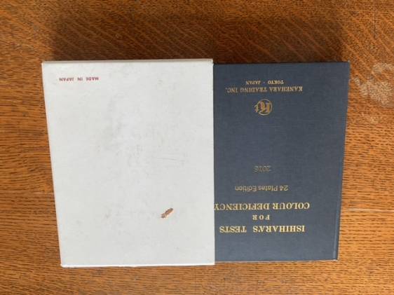 Ishihara 24 plate 2016 | Used Ishihara Tests | Ophthalmic Equipment ...