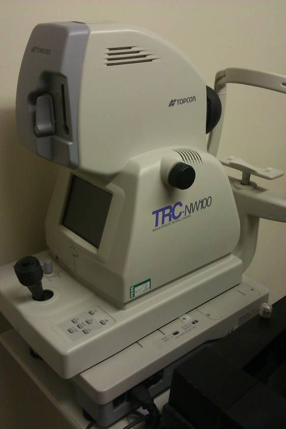 Topcon fundus camera TRCNW100 | Used Fundus Camera | Ophthalmic ...