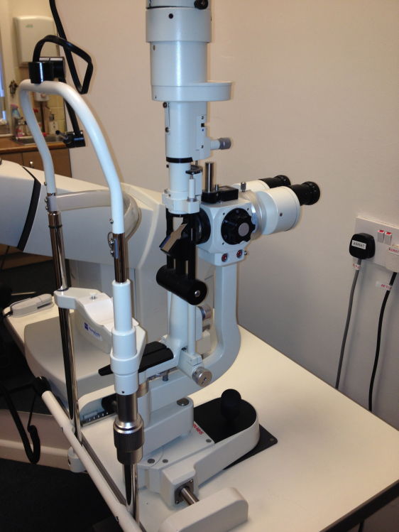 Shin Nippon Slit Lamp plus Table | Used Slit Lamps | Ophthalmic ...