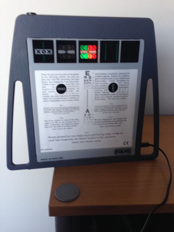 Evans Mallet Near Vision Unit | Used Near Vision Units | Ophthalmic ...